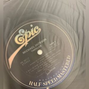 Other | Rare Michael Jackson Original Half Speed Mastered Vinyl | Poshmark